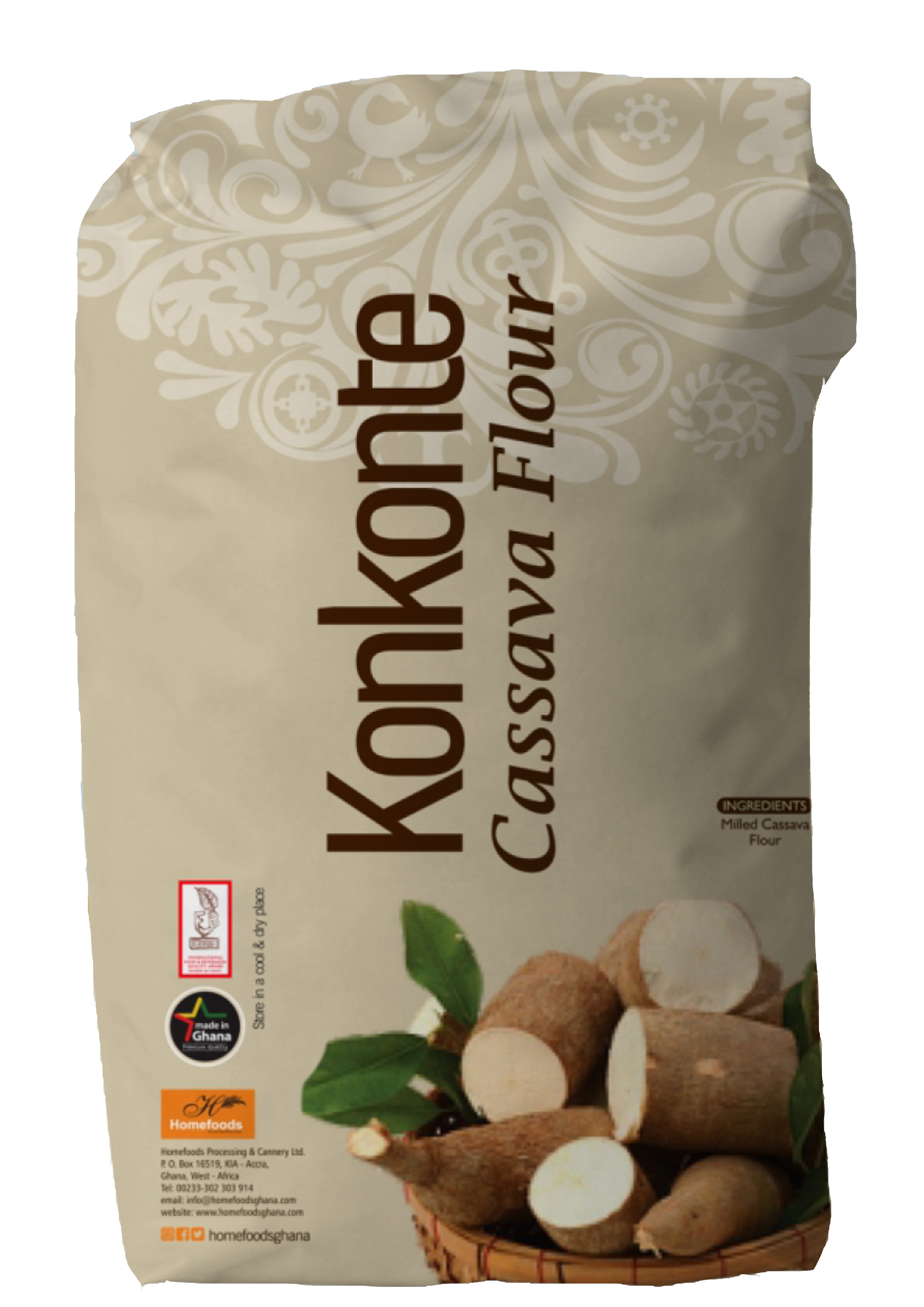 Konkonte Cassava Flour - Homefoods - the food ingredients people